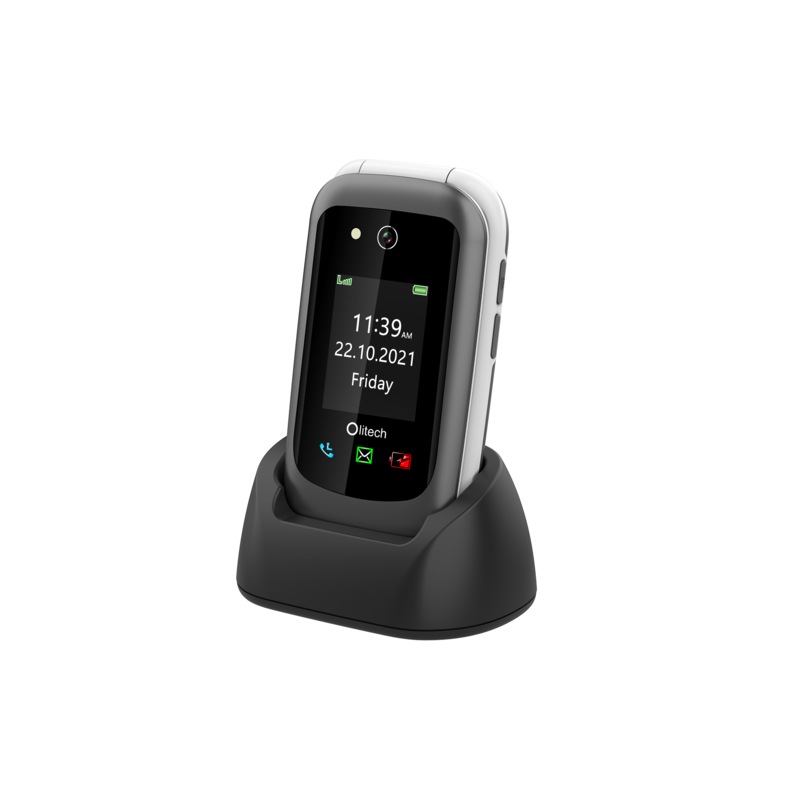 Buy Olitech Easy Flip2 4G Seniors Phone Big Buttons GPS Location ...