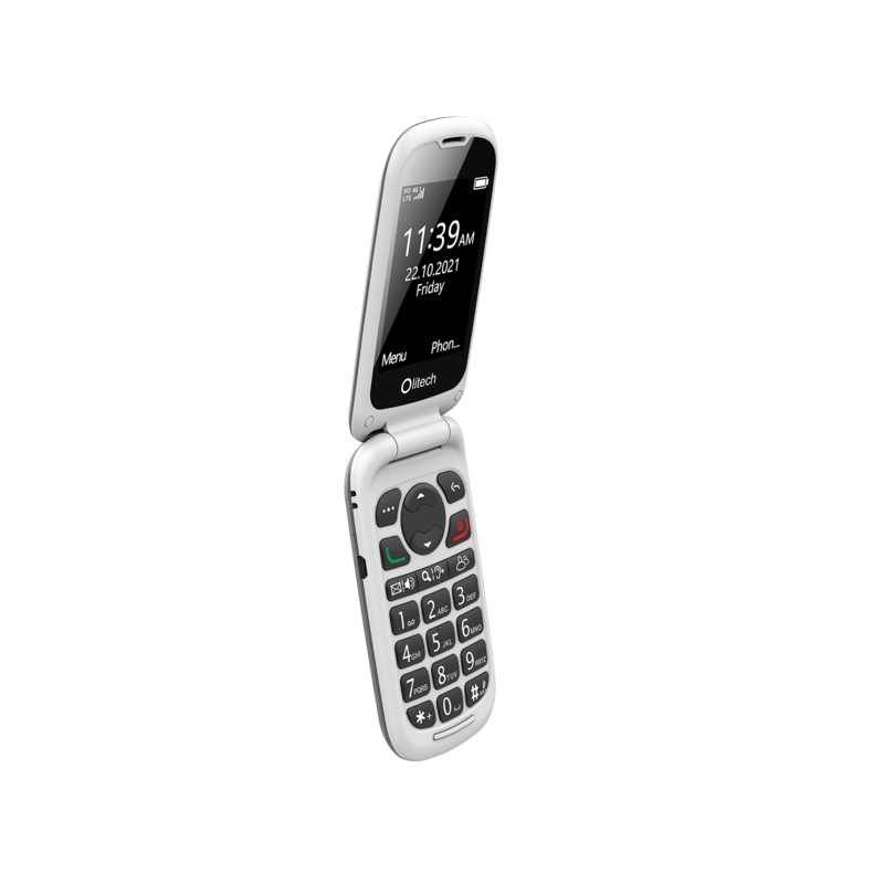 Buy Olitech Easy Flip2 4G Seniors Phone Big Buttons GPS Location ...
