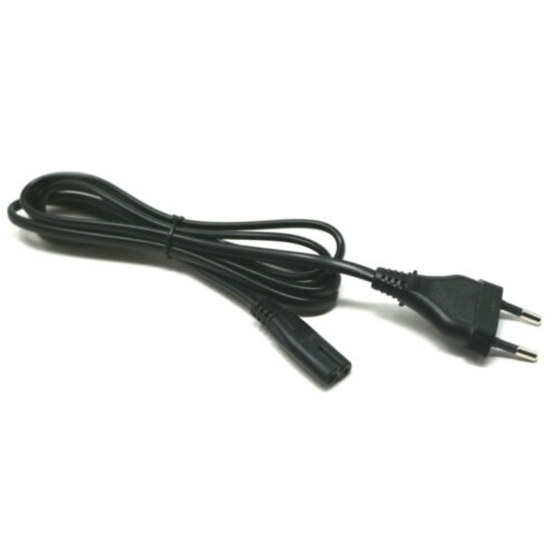 Buy 2pin Fig 8 Mains Plug to IEC C7 Female -1.8m - Figure 8 - MyDeal