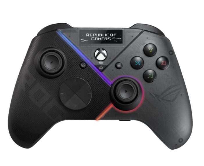 Buy ASUS ROG Raikiri Pro Wireless PC Controller, Built-in OLED display ...