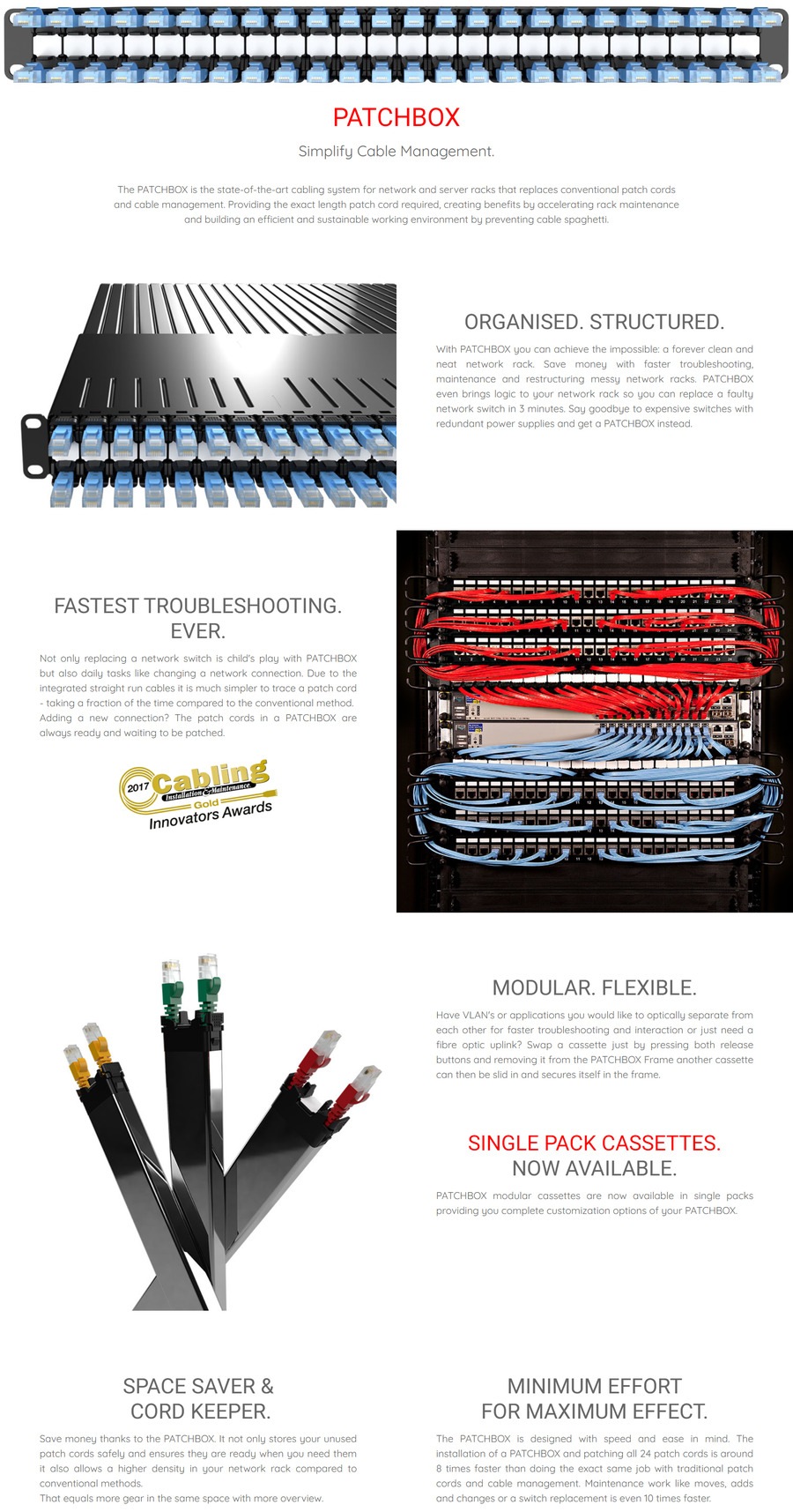 Buy Patchbox Rackmount Patchbox Plus Simplify Cable Management
