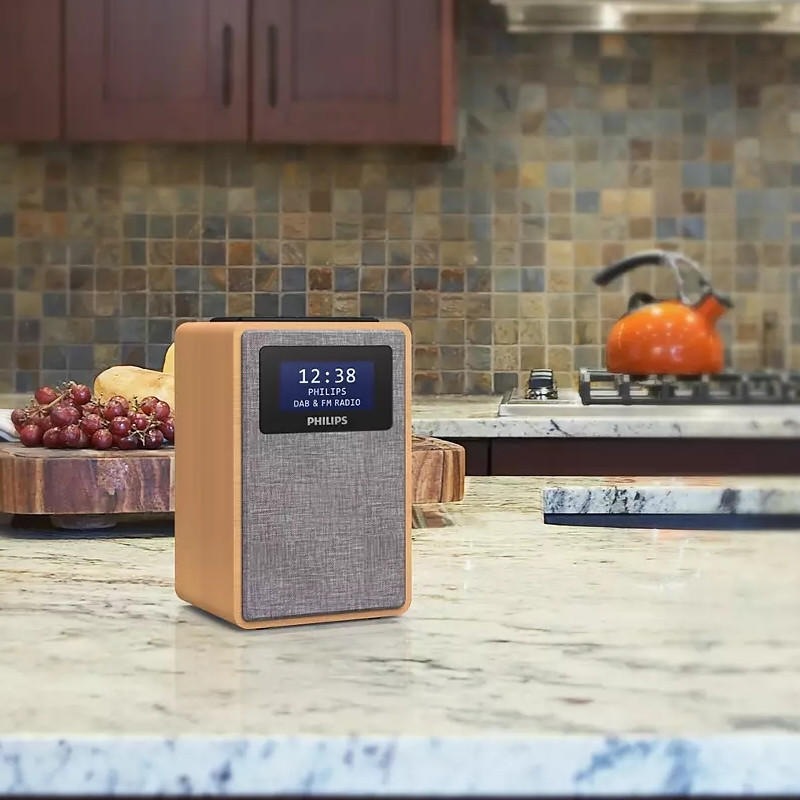 Buy Wooden Cabinet Clock DAB Radio TAR5505 - MyDeal Buy Wooden Cabinet Clock DAB Radio TAR5505 - MyDeal