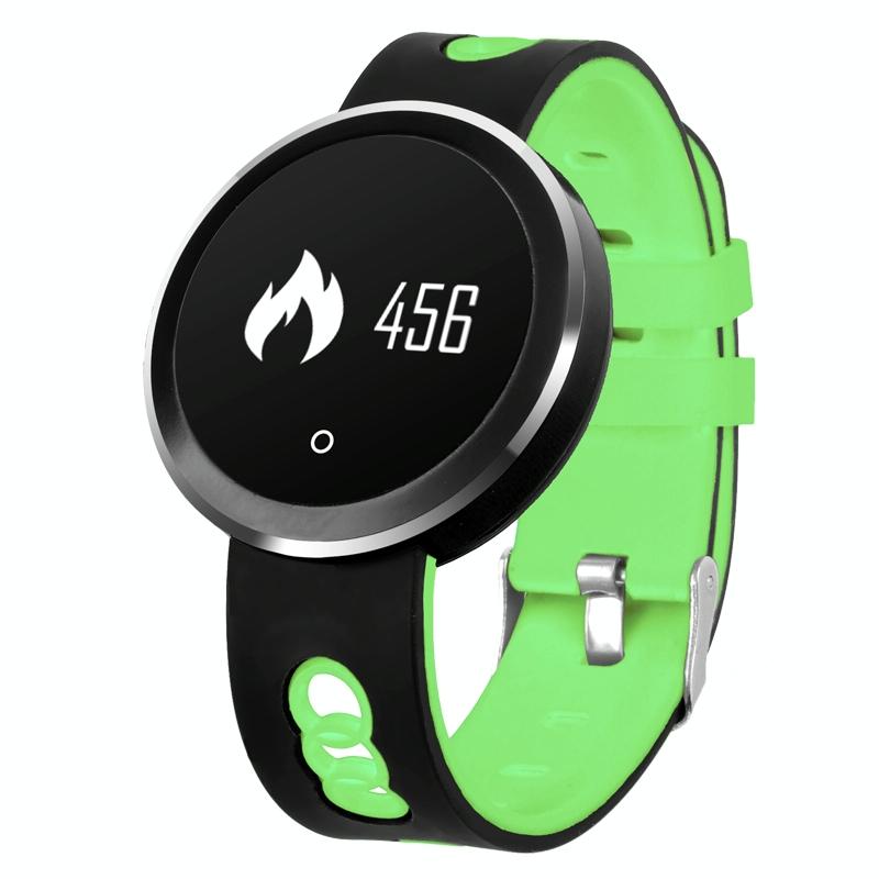 Buy 0.95" Hd Oled Bluetooth Smart Bracelet Ip68 Waterproof Heart Rate ...