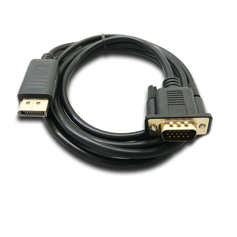 Buy 1.8M Display Port Dp Male To Vga/M Cable Converter Connector ...