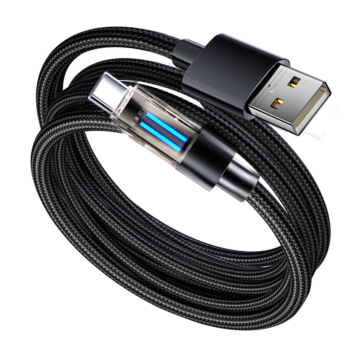 Buy 2 Pcs Black 100W Usb C To Usb C Super Fast Charging Cable With ...