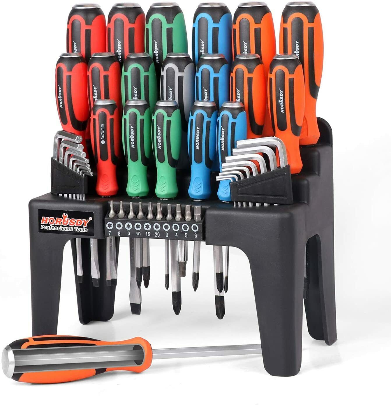 Buy 44 Piece Impact Screwdriver Set With Magnetic Bits High Torque Hex ...