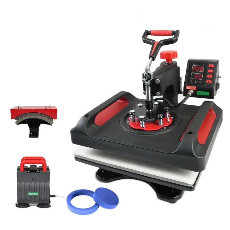 Buy 5 In 1 Combo Heat Press Diy Hobby Craft Logo Transfer Hvt ...