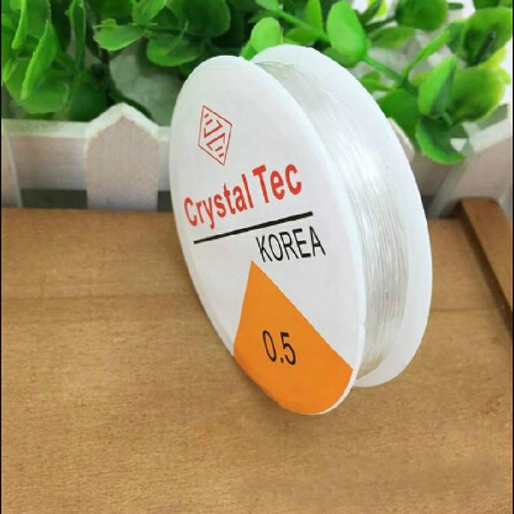 Buy 5 Piece Clear Elastic Fishing Line For Diy Jewelry Bead Making And ...