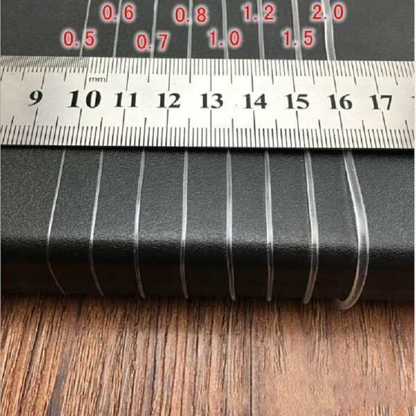 Buy 5 Piece Clear Elastic Fishing Line For Diy Jewelry Bead Making And ...