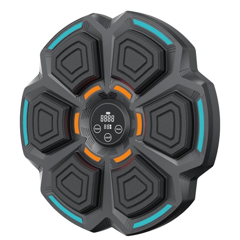 Buy 9 Speed Bluetooth Music Boxing Machine With Lights Black Strike Pads & Mitts - MyDeal Australia