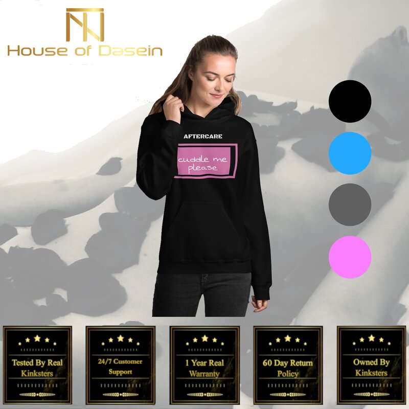 Buy Aftercare Cuddle Me Please Hoodie Sweater for Submissives DDLG BDSM ...