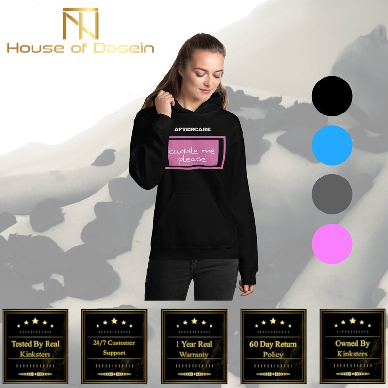 Aftercare Cuddle Me Please Hoodie Sweater for Submissives DDLG BDSM PV2 ...