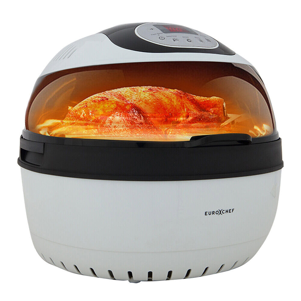 Buy Air Fryers Eurochef 10L Electric Digital Air Fryer With Rotisserie ...