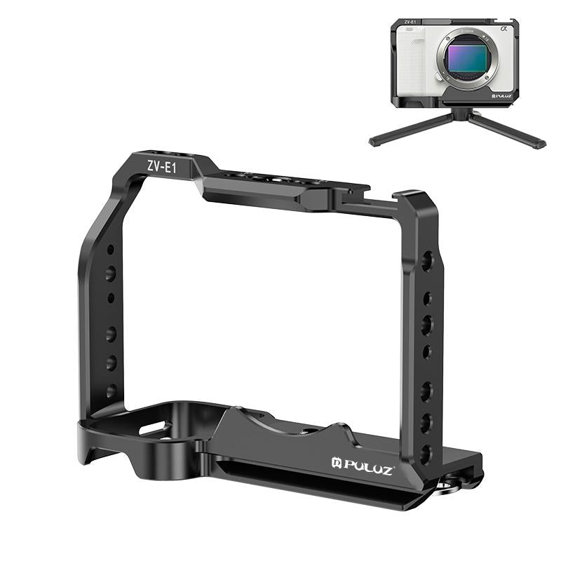 Buy Aluminum Camera Cage For Sony Zv E1 Stabilizer Black Camera Cases ...