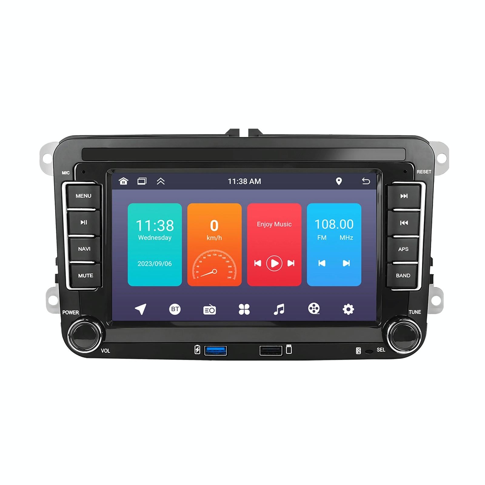 Buy Android Carplay Navigation For Vw / Skoda 1 + 32G Screen Reversing ...