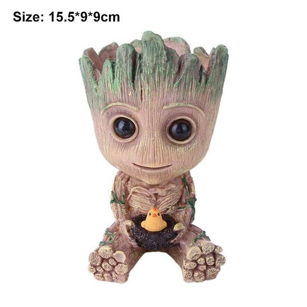 Buy Baby Groot Flowerpot Cute Little Baby Tree Man Indoor Garden ...