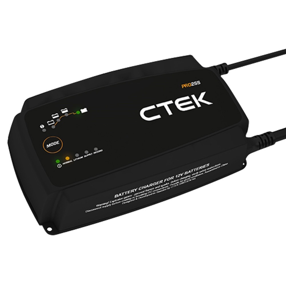 Buy Ctek Pro25s Smart Battery Charger Professional 25A Agm Lithium 12V ...