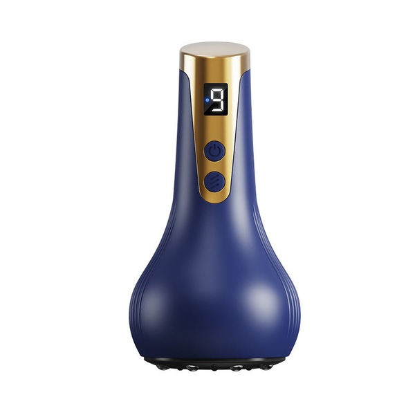 Buy Blue Electric Meridian Scraping Massager With Air Release Valve ...