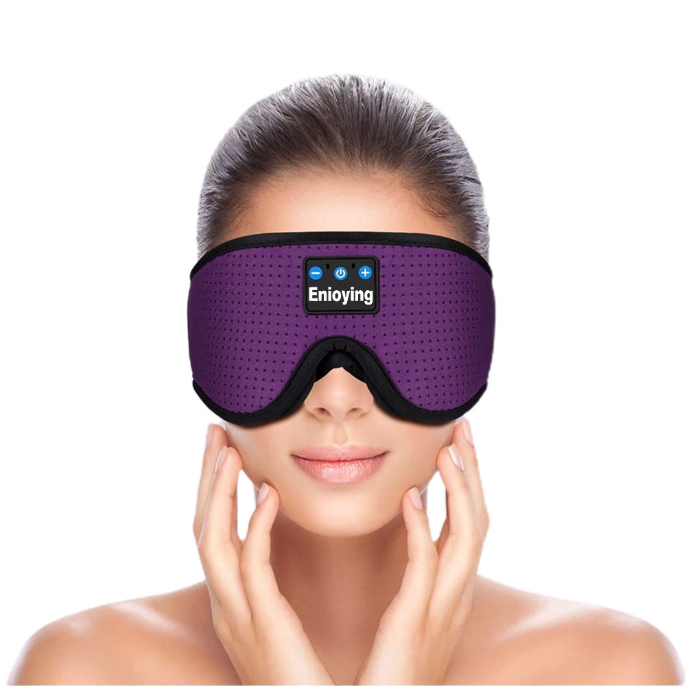 Buy Bluetooth Sleeping Headphone 3D Eye Mask Wireless Eyemask With Eye ...