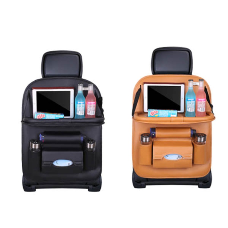 Buy Car Backseat Storage Pocket With Usb Ports Travel Organiser - MyDeal