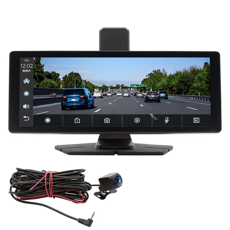 Buy Car Bluetooth Dvr Monitor Supports Carplay Android Auto Display ...