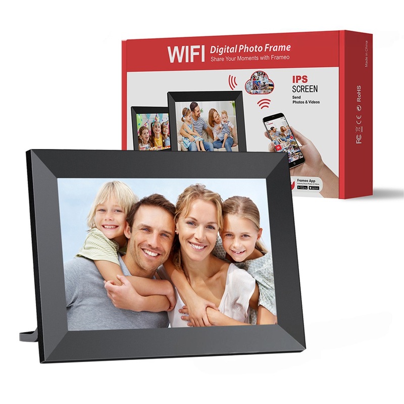 Buy Digital Photo Frames Black 32Gb Storage 10 Inch Wifi Digital Photo ...