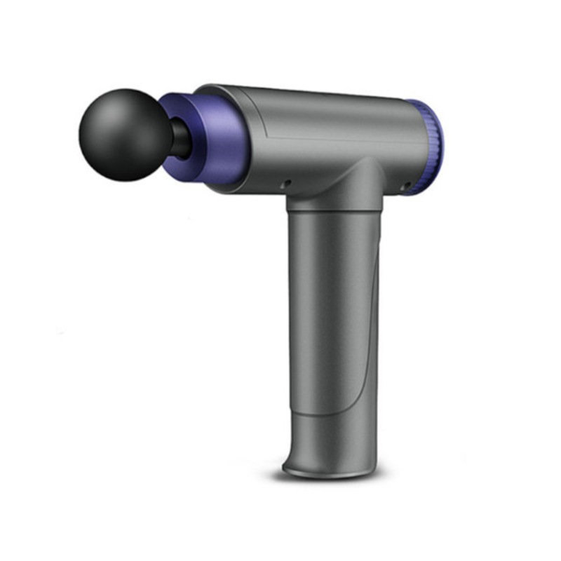 Buy Electric Fascia Gun Massage Muscle Relaxer With Lcd Display 8 Heads