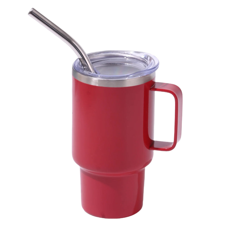 Buy Elosung 3Oz Red Sublimation Mini Car Cup 304 Stainless Steel Straw ...