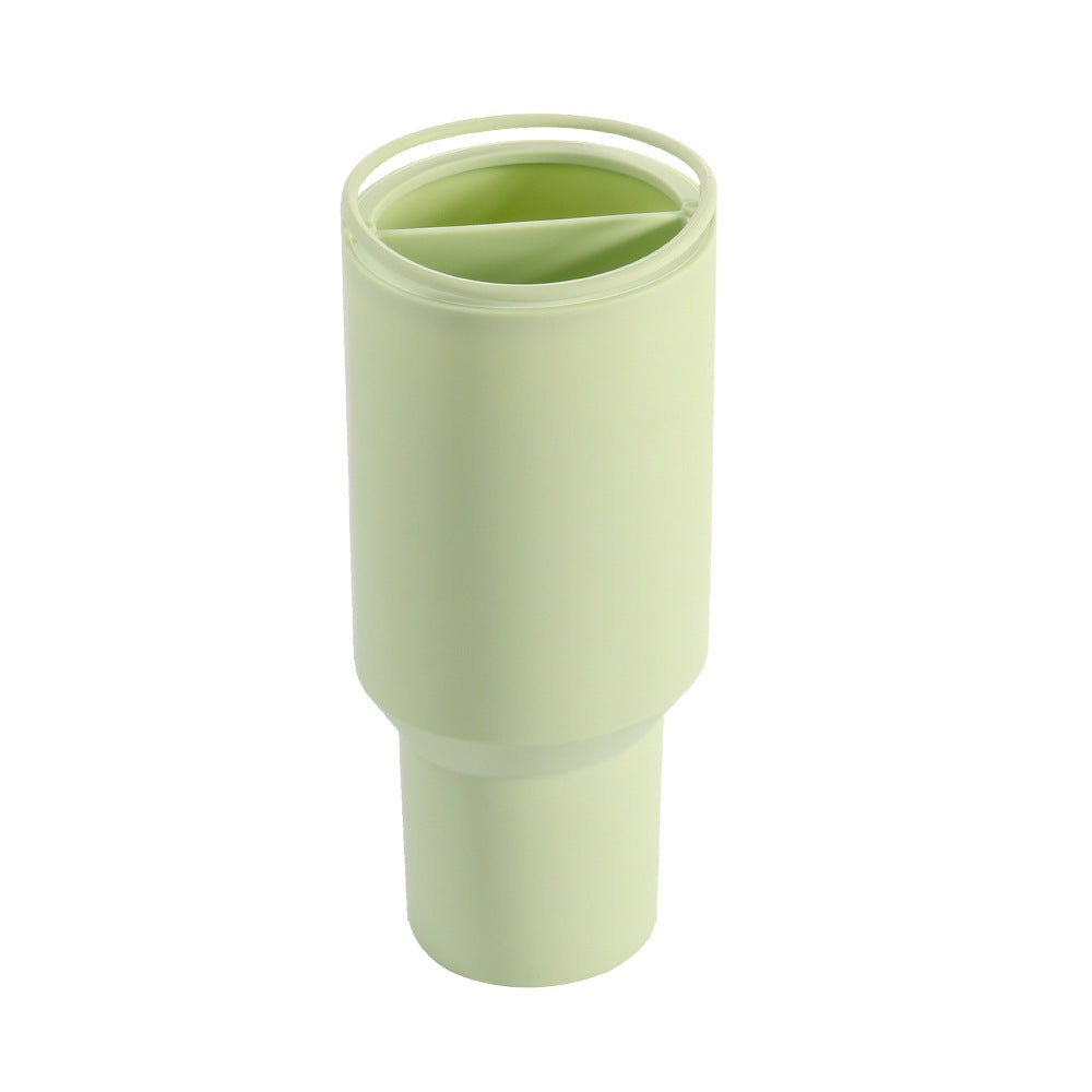 Buy Elosung Green 40Oz Silicone Dual Chamber Cup Separator Food Grade ...