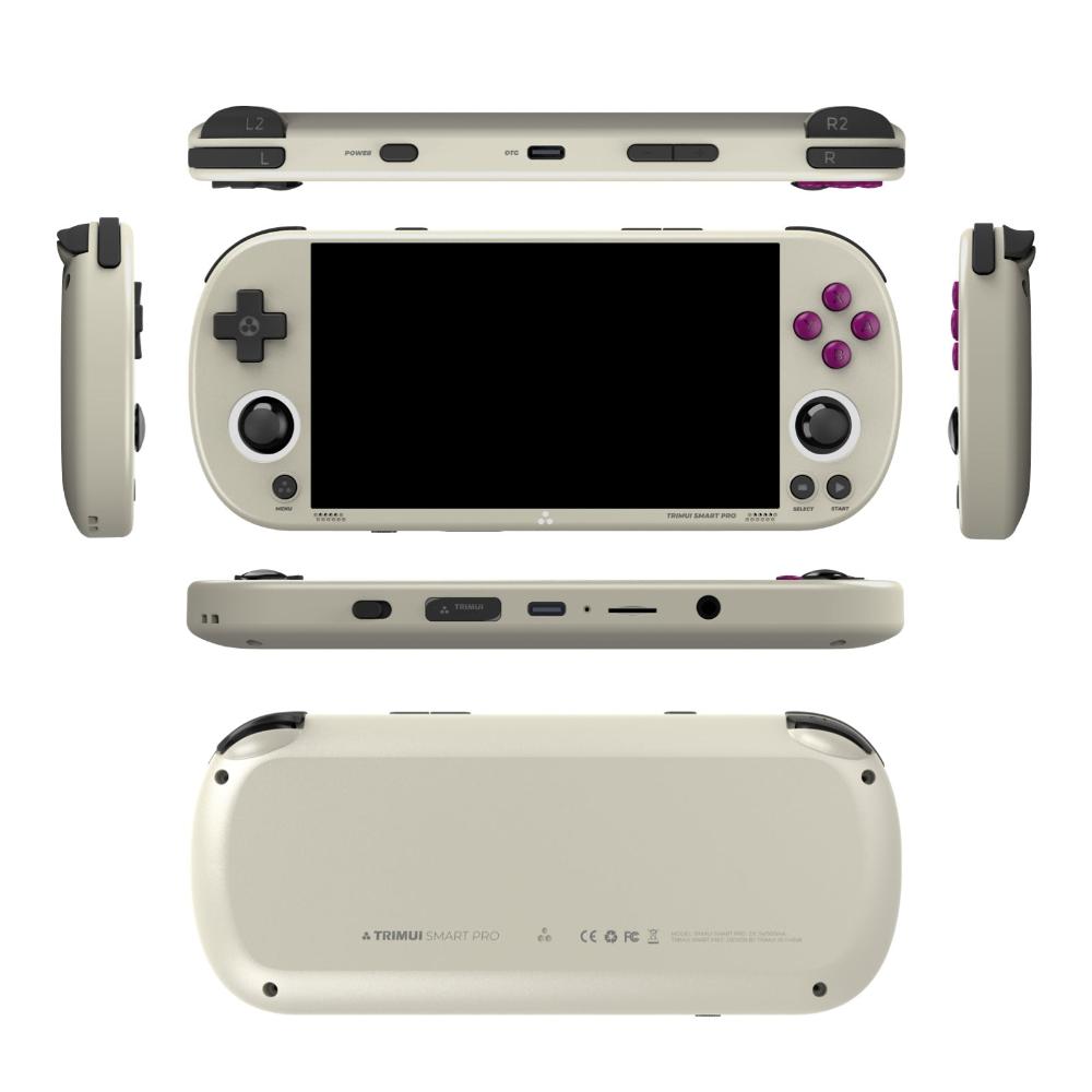 Buy Elsoung 256G White Ampown Trimui Smart Pro Portable Gaming Console ...