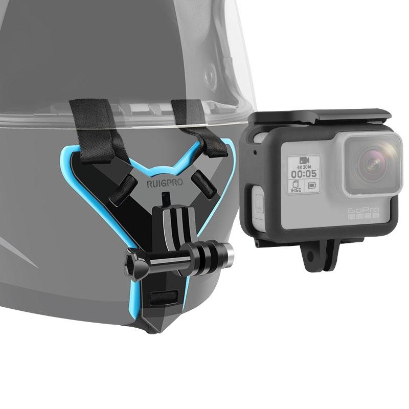 Buy Gopro Hero7 / 6 5 Helmet & Border Frame Mount Cage Bike Camera ...