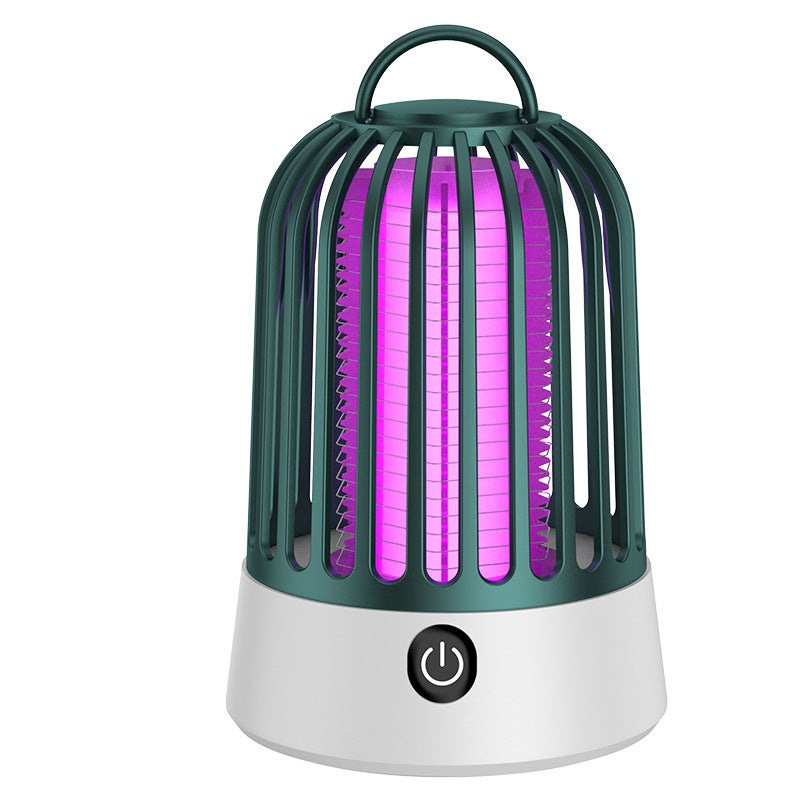 Buy Green Electric Mosquito Killer Lamp With Dual Modes 1200Ma Usb ...