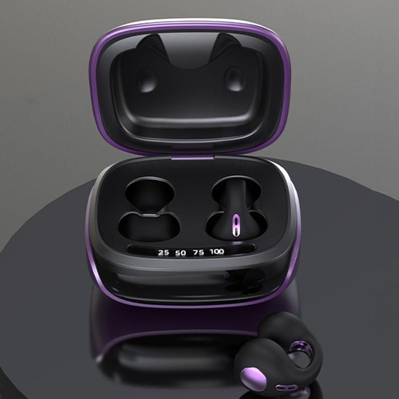 Buy Jx80 Tws Wireless Bone Conduction Clip On Noise Reduction Bluetooth ...