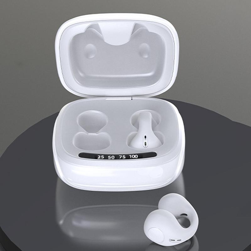 Buy Jx80 Tws Wireless Bone Conduction Clip On Noise Reduction Bluetooth ...