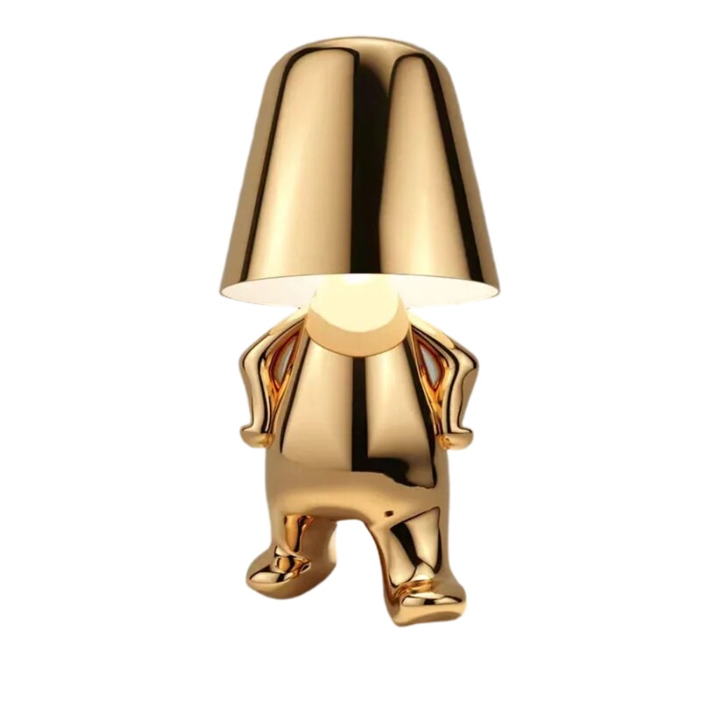 Buy Lamps Hotel Lightning Lamp Rechargeable Gold Little Man Standing ...