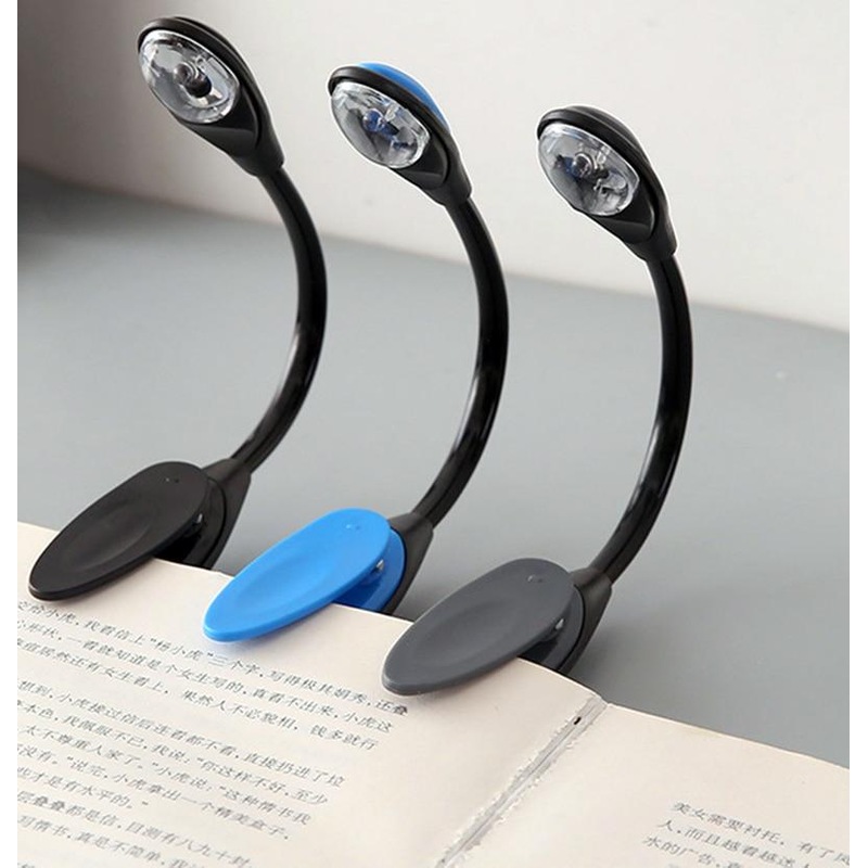 Buy Led Book Light Clip On Reading Lamp - MyDeal