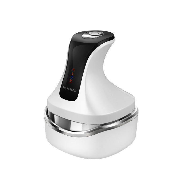 Buy Massagers White Rechargeable Electric Scalp Massager With ...