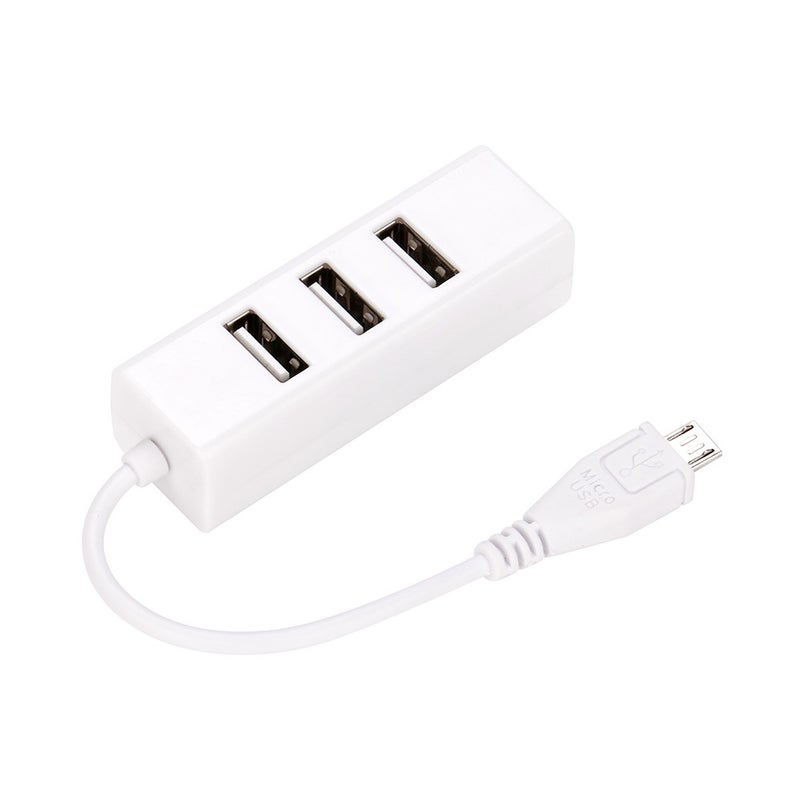 Buy Micro Usb To 4 Port Hub For Raspberry Orange Pi Odroid Banana 2 Usb ...