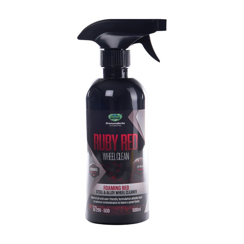 Buy Other Car Cleaning Ruby Red Wheel Cleaner A Steel & Alloy 500 Ml ...