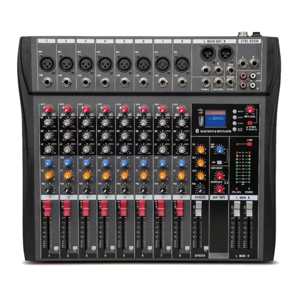 Buy Other Pro Audio Hridz Ct 80S Professional Audio Mixer Channels ...