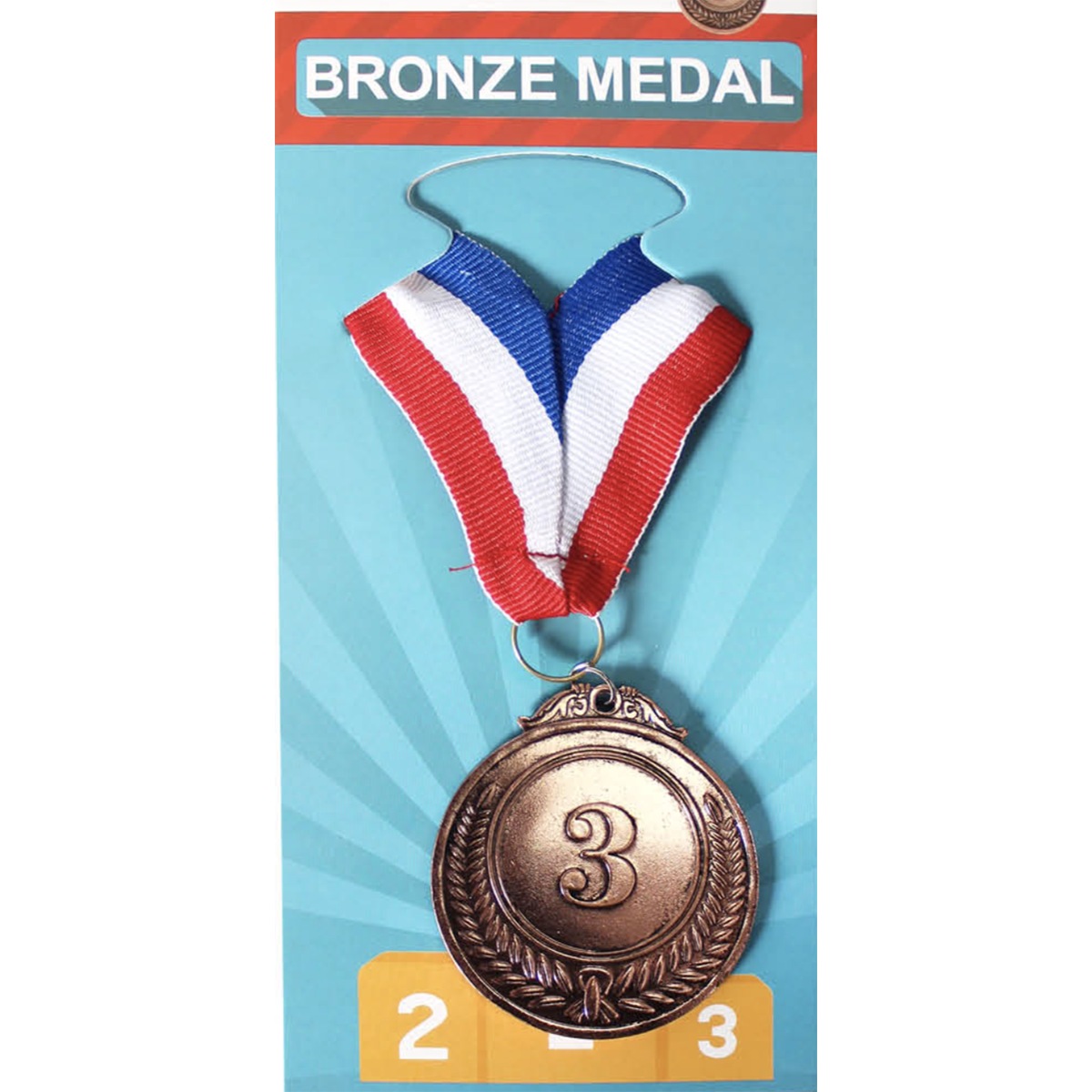 Buy Other Sports 3Rd Metal Bronze Winner Medals Sports Day School 46Cm ...