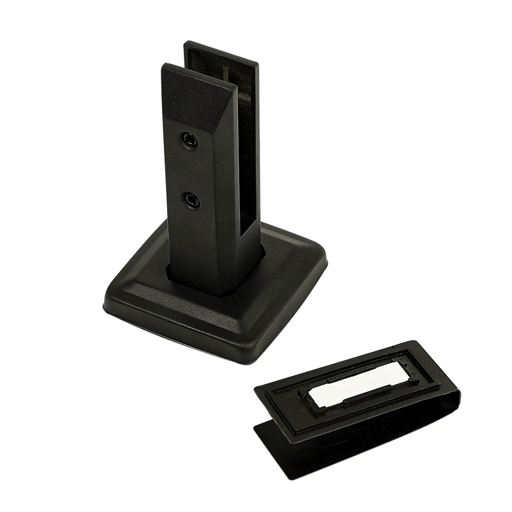 Buy Pool Equipment Parts Balustrade Black Glass Clamp 304 Stainless ...