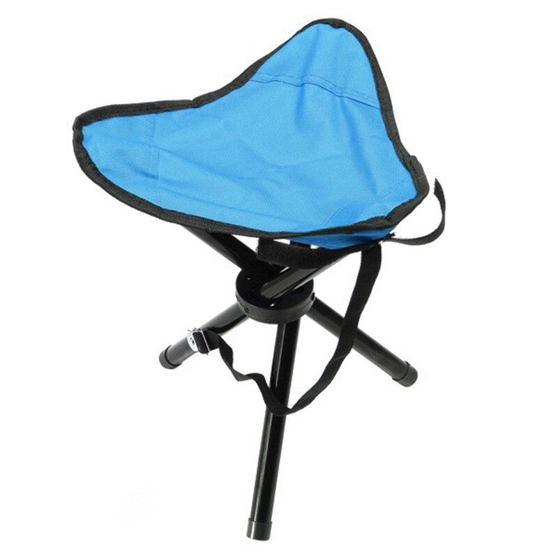 Buy Folding Tripod Chair Blue Chairs & Seats - MyDeal Australia