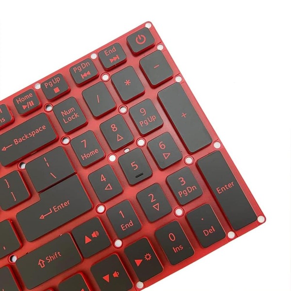 Buy Red Backlit Laptop Keyboard Us Version For Acer Nitro 5 An515 43 ...