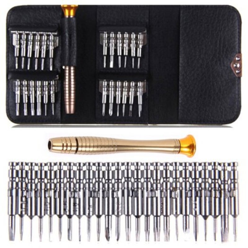 Buy Mini Precision Screwdriver Set 25In1 Electronic Torx Opening Repair Tool Kit Screwdrivers ...