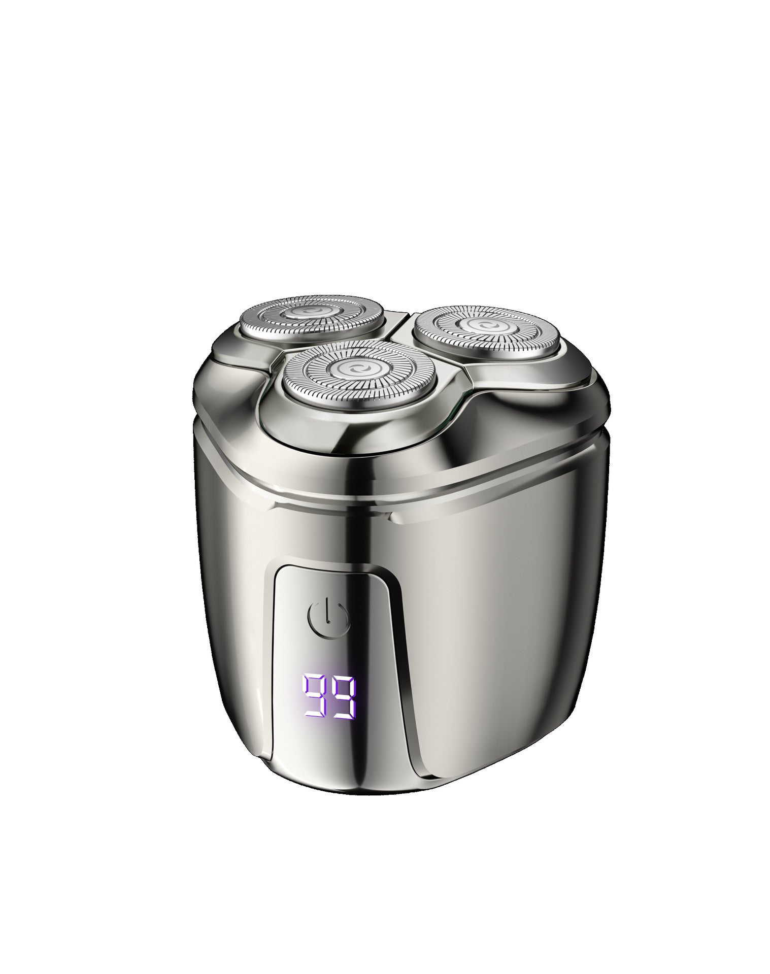 Buy Silver Mini Electric Shaver For Men Portable Rechargeable Razor ...