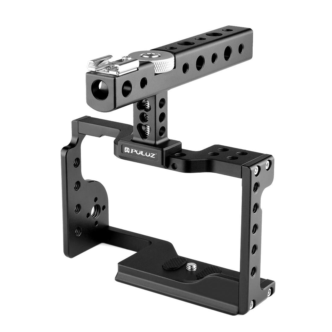 Buy Sony A6600 Video Camera Cage Stabilizer With Handle For Audio And ...