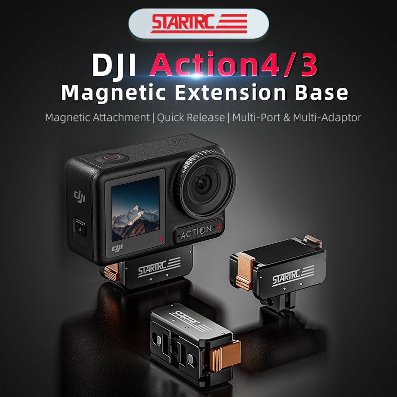 Buy Startrc Action 5 Pro Magnetic Adapter Mount For Dji Osmo Cables ...