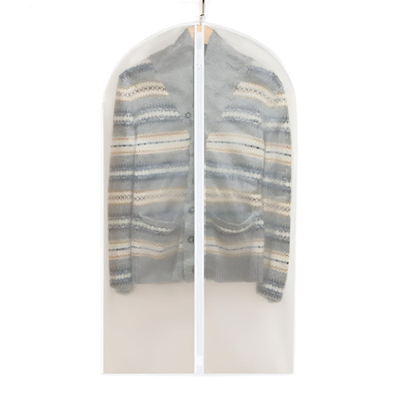 Buy Two Pack Hanging Garment Storage Bags With Zipper And Clear Viewing ...