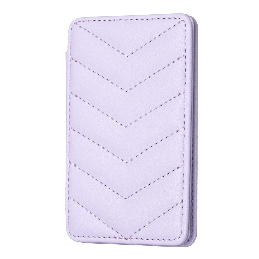 Buy Wave Pattern Card Bag Back Sticker For Mobile Phones Purple Cases ...